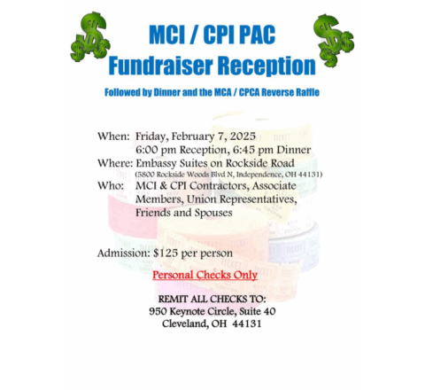 MAPIC | News | MCI/CPI PAC Fundraiser Reception